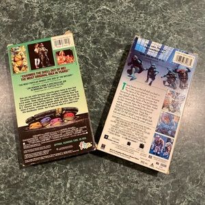 Accessories | Vintage Teenage Mutant Ninja Turtles Vhs Movies | Poshmark